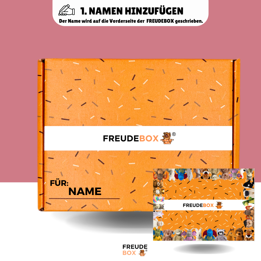 Elfie Stranger Things Stofftier Kuscheltier - Geschenkbox | FREUDEBOX®